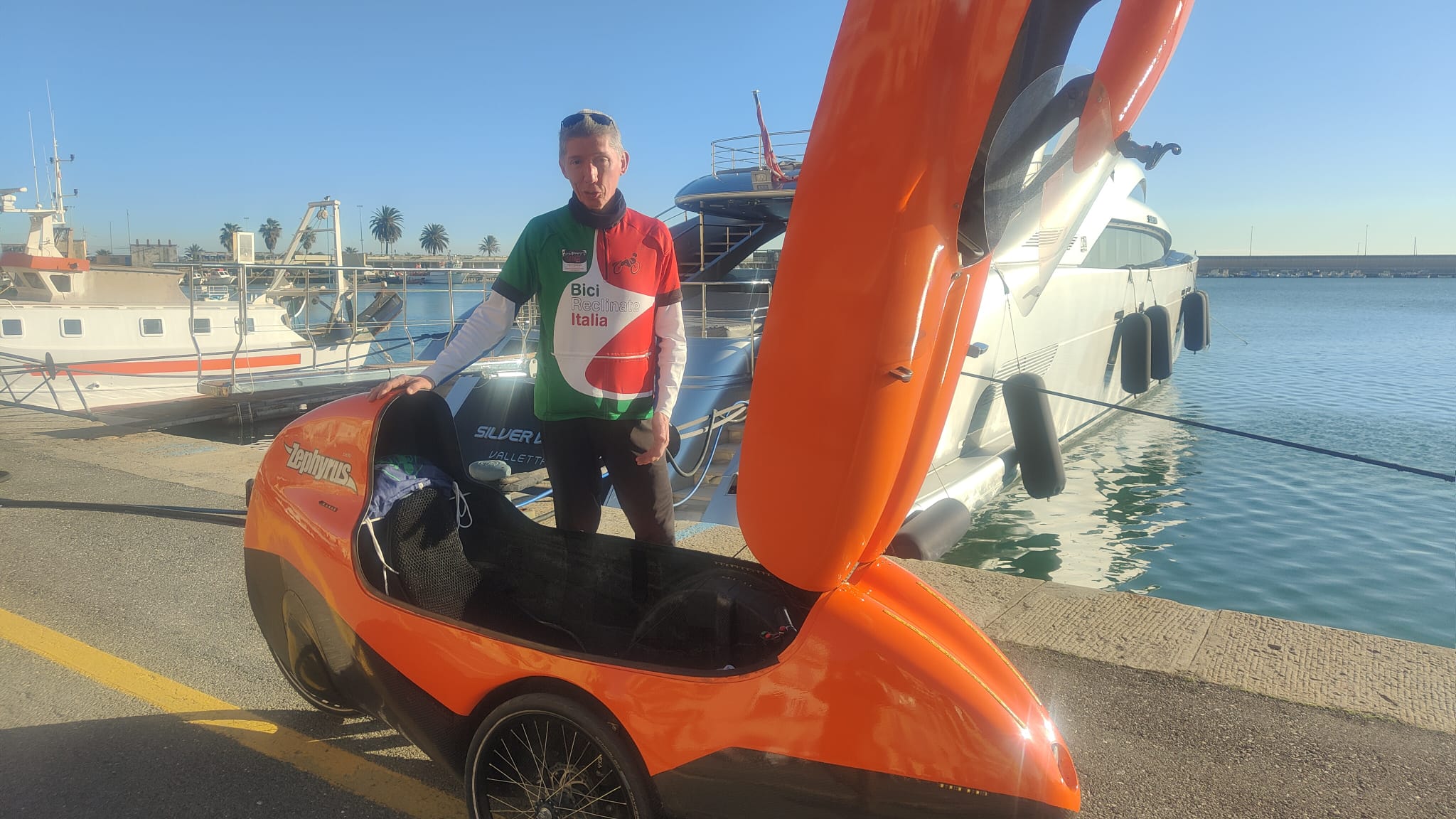 Massimo torna a Imperia a bordo di Zephirus: il futuro della mobilità è ...